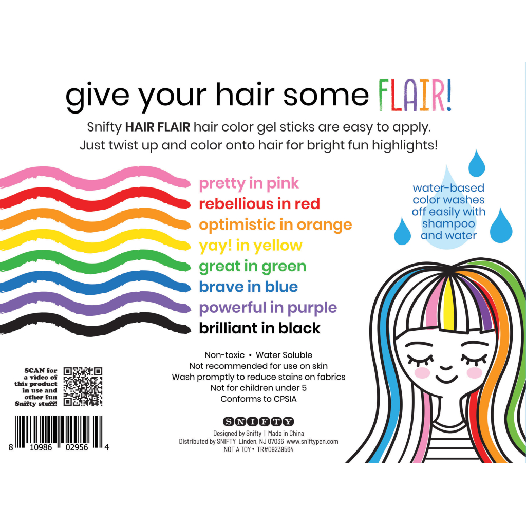 Hair Flair Color Gel Sticks – Snifty Scented Products